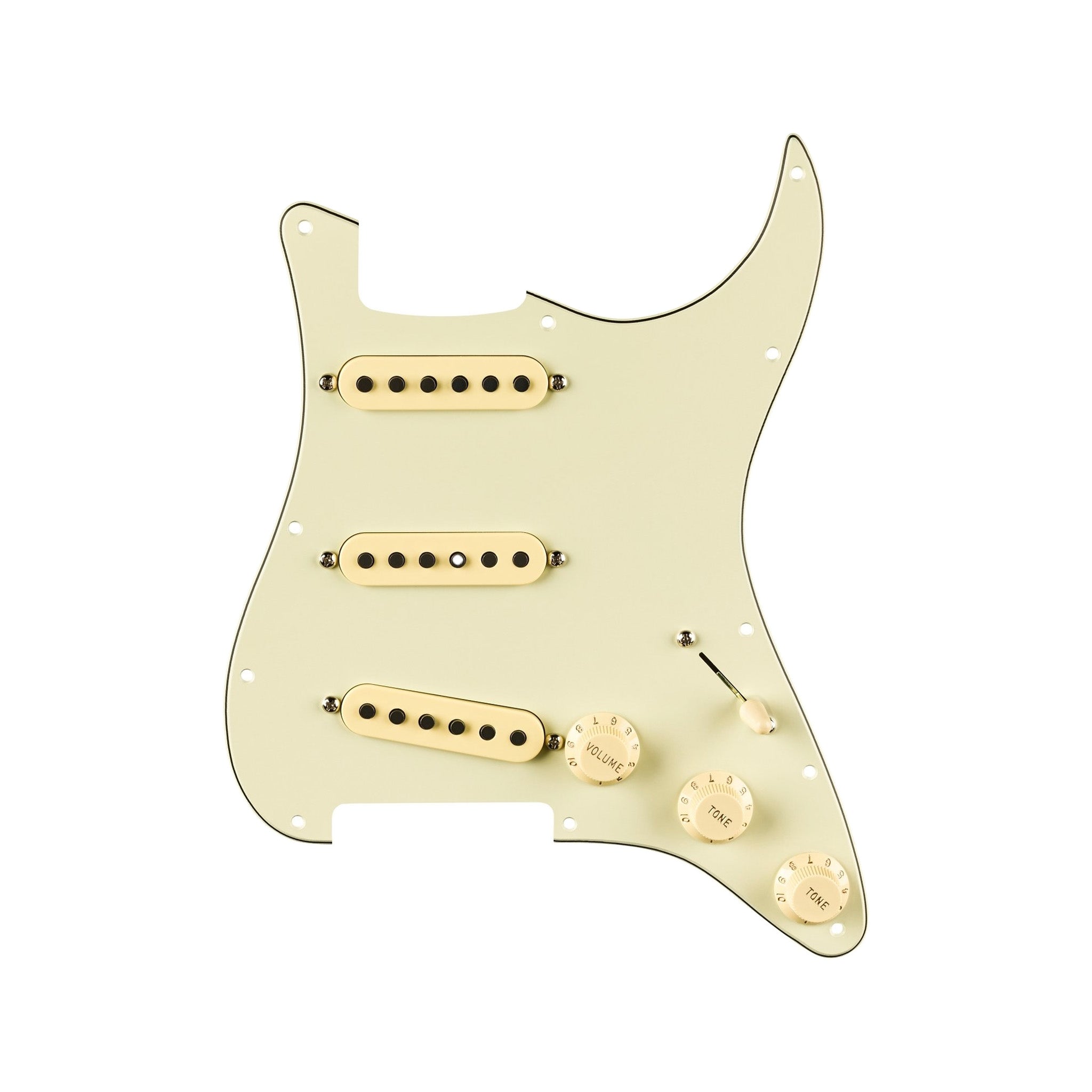 Fender Eric Johnson Prewired Stratocaster Pickguard, 3-Ply Mint Green ...
