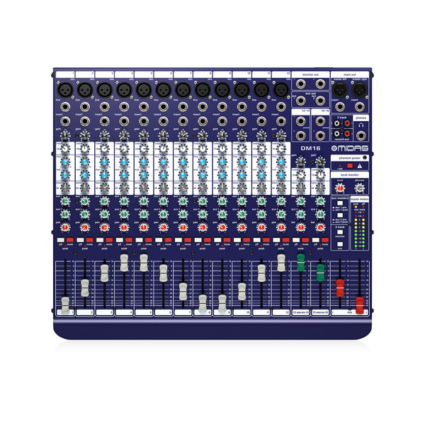 Midas DM16 16-channel Analog Mixer – Swee Lee Singapore