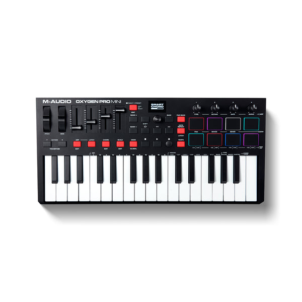 M-Audio Oxygen Pro Mini 32-Mini-Key Keyboard Controller – Swee Lee ...